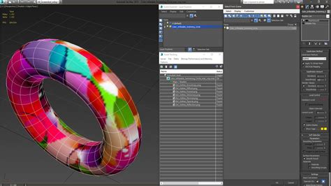 Color Inflatable Swimming Circle 3d Model 19 3ds Blend C4d Fbx Max Ma Lxo Obj Free3d