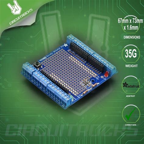 Circuitrocks Proto Screwshield Wingshield R3 Kit For Arduino Lazada Ph