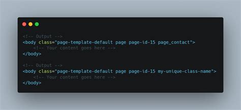 How To Add Page Slug To Wordpress Body Class