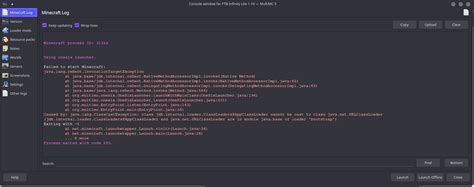 Failed To Start Minecraft With Mods Issue 3327 MultiMC Launcher GitHub