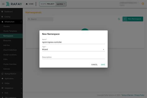 ingress to kubernetes apps managed by rafay ngrok documentation