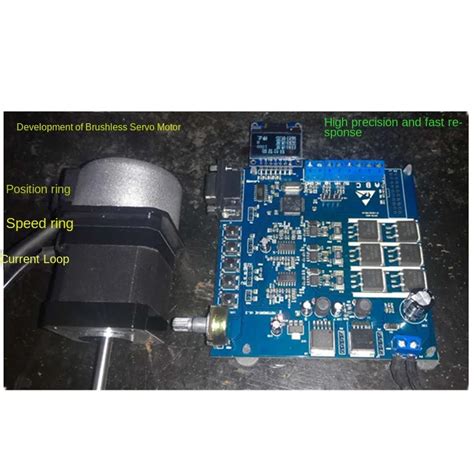 Új Stm32 Servo Motor Drive Kifejlesztett Nagy Pontosságú Pmsm Bldc Kódoló Foc Fixohu