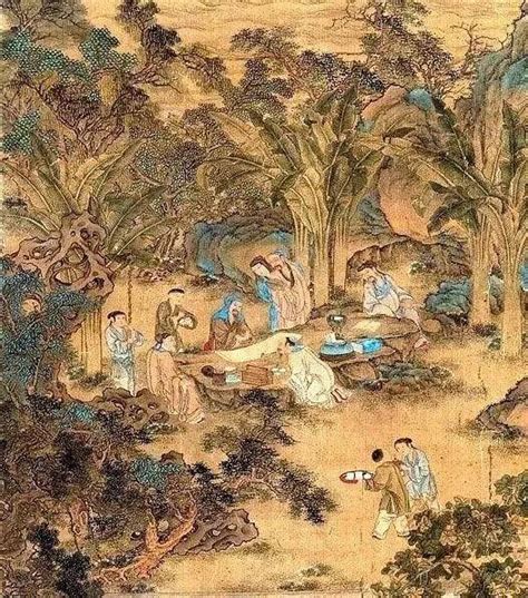 西園雅集圖欣賞 每日頭條