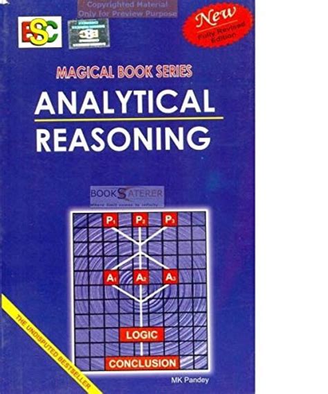 Analytical Reasoning By M K Pandey Mgideals