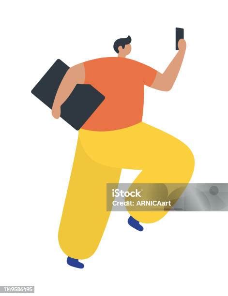 비즈니스 맨 플랫 아이콘 경영자에 대한 스톡 벡터 아트 및 기타 이미지 경영자 기업 비즈니스 남자 Istock