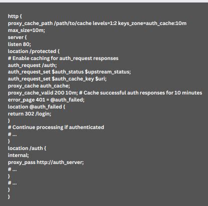 Nginx Auth Request Cache About Benefits