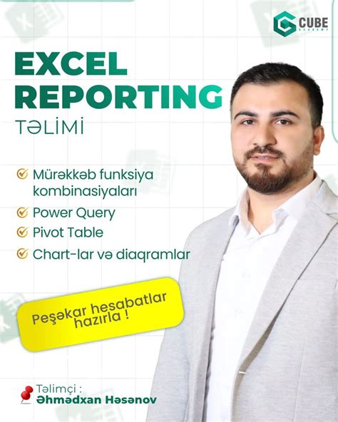Excel Excelbootcamp Excelmenus Excelvba Exceltəlimi Cubeacademy