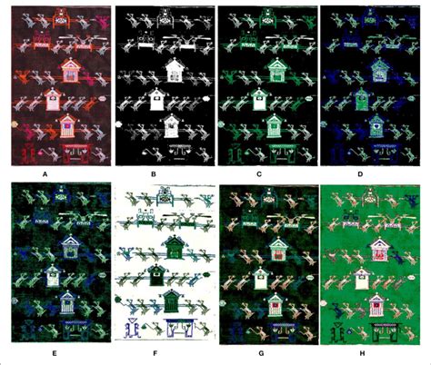 the segmentation results by the gmm uses different k values a