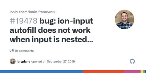 Bug Ion Input Autofill Does Not Work When Input Is Nested Within Other