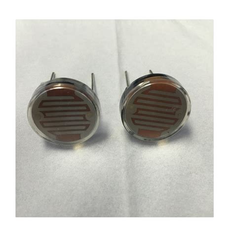 20mm Photoresistor Sensorldr Sensorcdslight Dependent Resistor Photoresistor Sensor