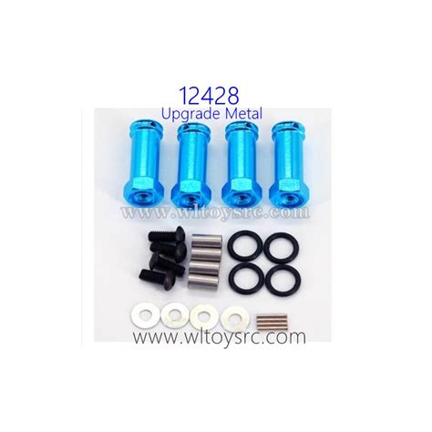 WLTOYS 12428 Upgrade Parts, Metal Extended adapter, 1/12 2.4G 4WD RC ...