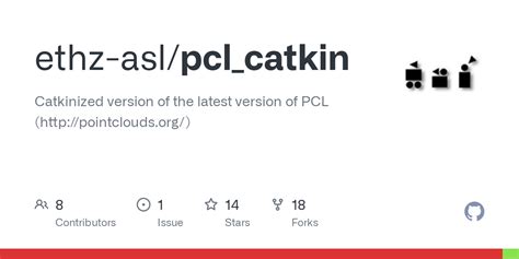 github ethz asl pcl catkin catkinized version of the latest version