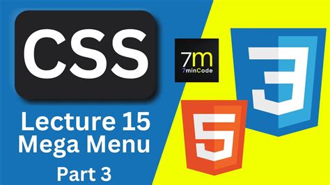 Mastering Css From Beginner To Advanced Lecture 15 Mega Menu P3