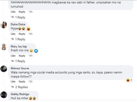 Sassa Gurl After He Becomes Subject Of Homily “peace Be With You Na Lang”