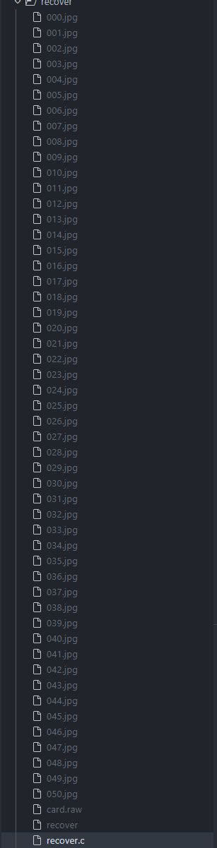 Pset4 Recover 50 Files Being Created Not Being Read Correctly Rcs50