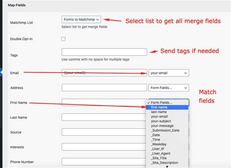How To Integrate Forminator To Mailchimp Advanced Form Integration