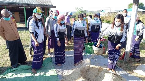 မကွေးတိုင်းဒေသကြီး ငဖဲမြို့နယ် ထန်းကိုင်းကျေးရွာတွင်em ဘိုကာရှီသဘာ၀ မ