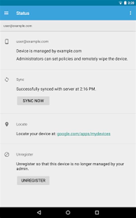 Google Apps Device Policy For Android Download