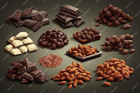 Premium Photo Cocoa Flakes And Chocolate Shavings Generative Ai