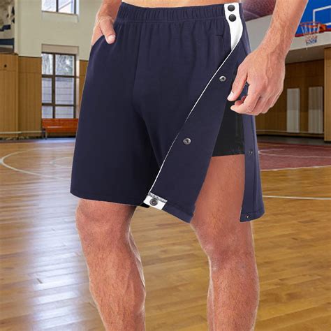 Abomasnow Mens Shorts Tear Away Shorts Side Snap Hiking Shorts Color