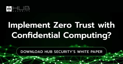 hub security on linkedin confidential computing whitepaper hub security