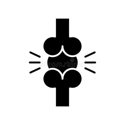 Herniated Disc Icon Set Intervertebral Disc Vector Symbol Vertebral