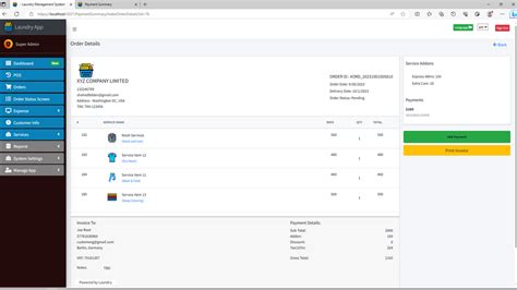 Laundry Box POS And Order Management System By Shaheddev CodeCanyon
