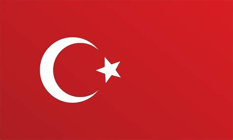 Premium Vector Turkey Flag