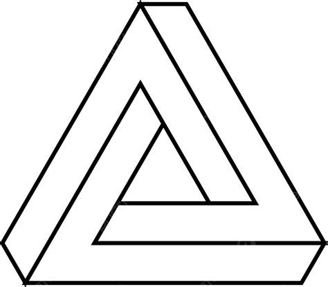 Optical Illusion Triangle