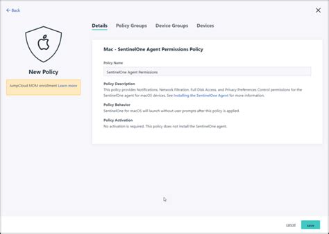 Install The Sentinelone Agent Jumpcloud