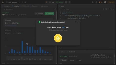 Ritesh Patel On Linkedin Day246 Potd Code Dsa Consistency