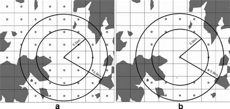 Buffer Generation Procedure A Creation Of A Minimum 0 5 Km And A Download Scientific