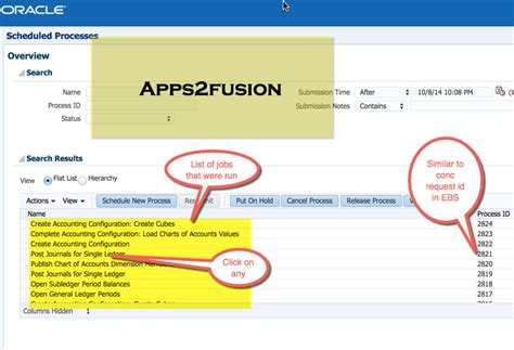 concurrent program logs in fusion applications