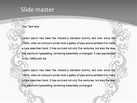Clipart Vignette Template Powerpoint Template Download Now For Free