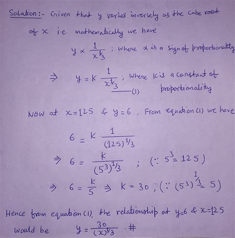 [solved] Write An Equation Describing The Relationship Of The Given Course Hero