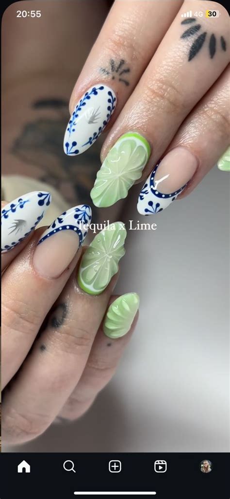 Pin By Mackenna Geary On Nails In 2025 Martini Nails Margarita Nails