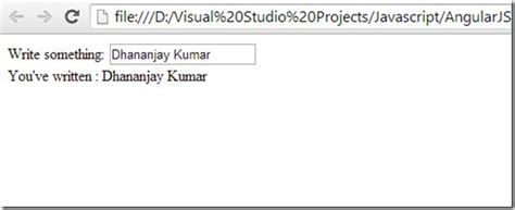 Angularjs The Beginning