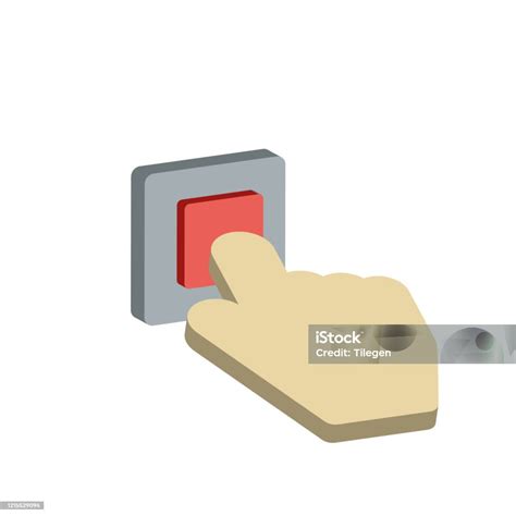 전기 초인종 아이콘3d 벡터 일러스트 및 등각 투영 보기 3차원 형태에 대한 스톡 벡터 아트 및 기타 이미지 3차원 형태 개념 건물 외관 Istock
