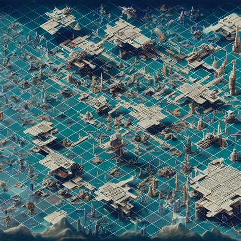 Isometric Space Station Map Trending On Artstatio By Ziggyxdust On
