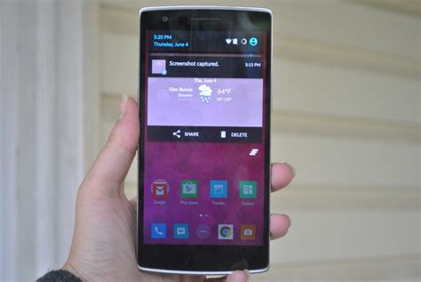 How To Take A Screenshot With Cyanogen OS Android Central