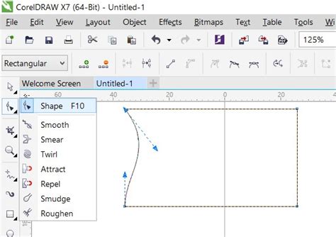 Belajar Menu Shape Tool CorelDraw Belajar Bersama