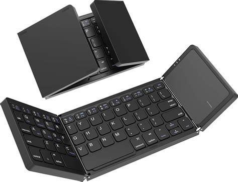Buy Tokezo Foldable Keyboard Tri Folding Wireless Portable Bluetooth Keyboard With
