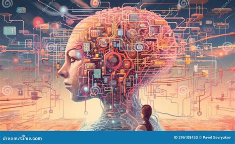 Mind Neuromorphic Computing Imagine Stock Image Image Of Mining Neuromorphic 296108433