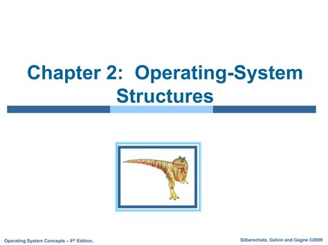 Operating System Structures Of Operating System Ppt