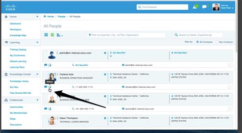 Experts With Webex Button