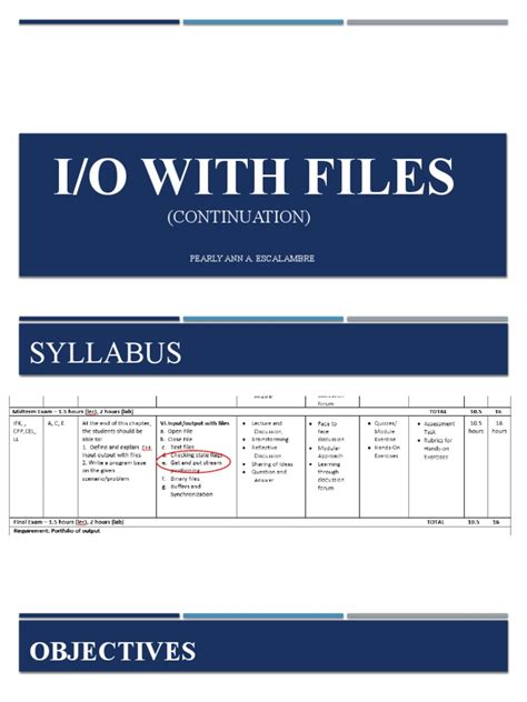Input And Output Continuation Pdf Software Engineering Computing