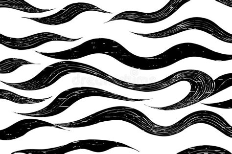 Abstract Black And White Pattern For Use In Graphics Stock