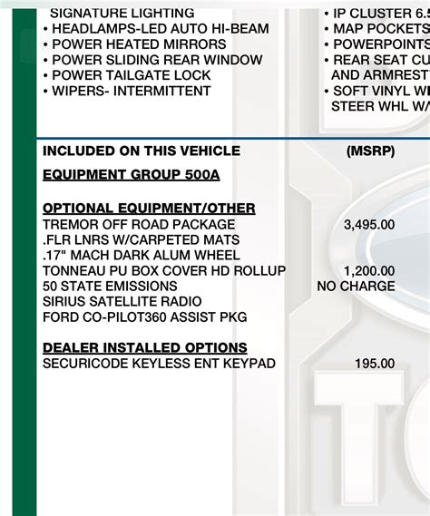 SecuriCode Keyless Entry Still Available MaverickTruckClub 2022 Ford Maverick Pickup