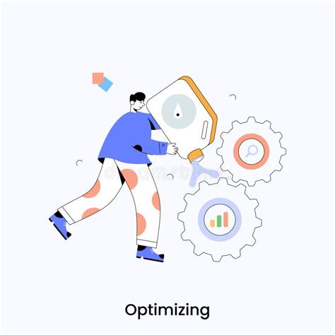 Optimization And Efficiency Vector Illustration Stock Illustration Illustration Of Operational