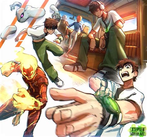 Stephen Tuna Man Coms Full On Twitter Ben 10 Comics Character Art